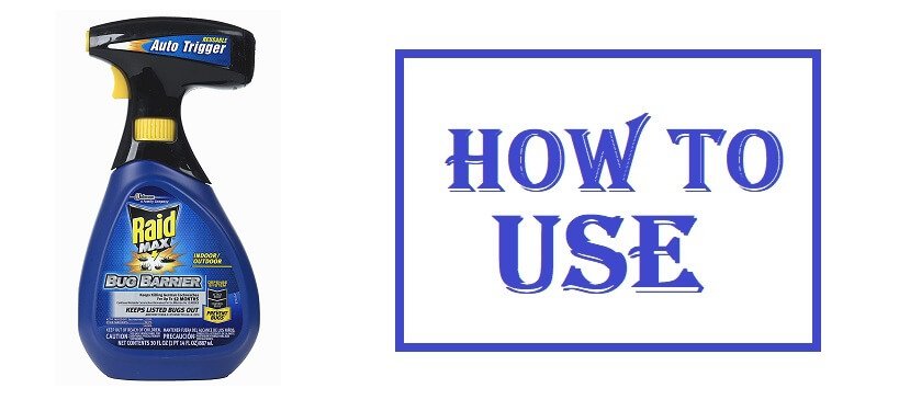 How to Use Raid Max Bug Barrier - Best Roach Killer