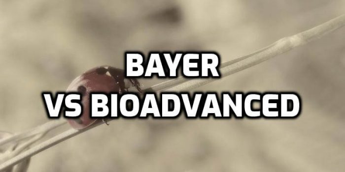 Bayer Advanced Vs Bioadvanced - Comparison TABLE