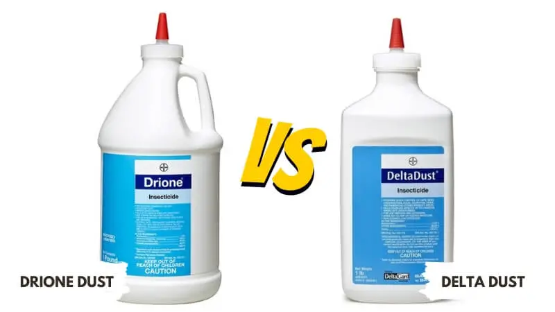 Drione Dust Vs Delta Dust - Comparison TABLE
