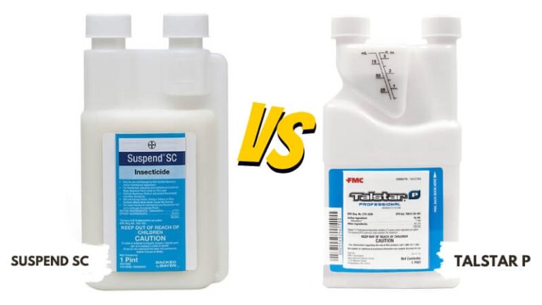 Talstar P vs Suspend SC Insecticide - Comparison TABLE