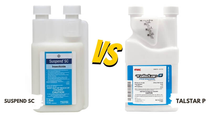Talstar P vs Suspend SC Insecticide - Comparison TABLE